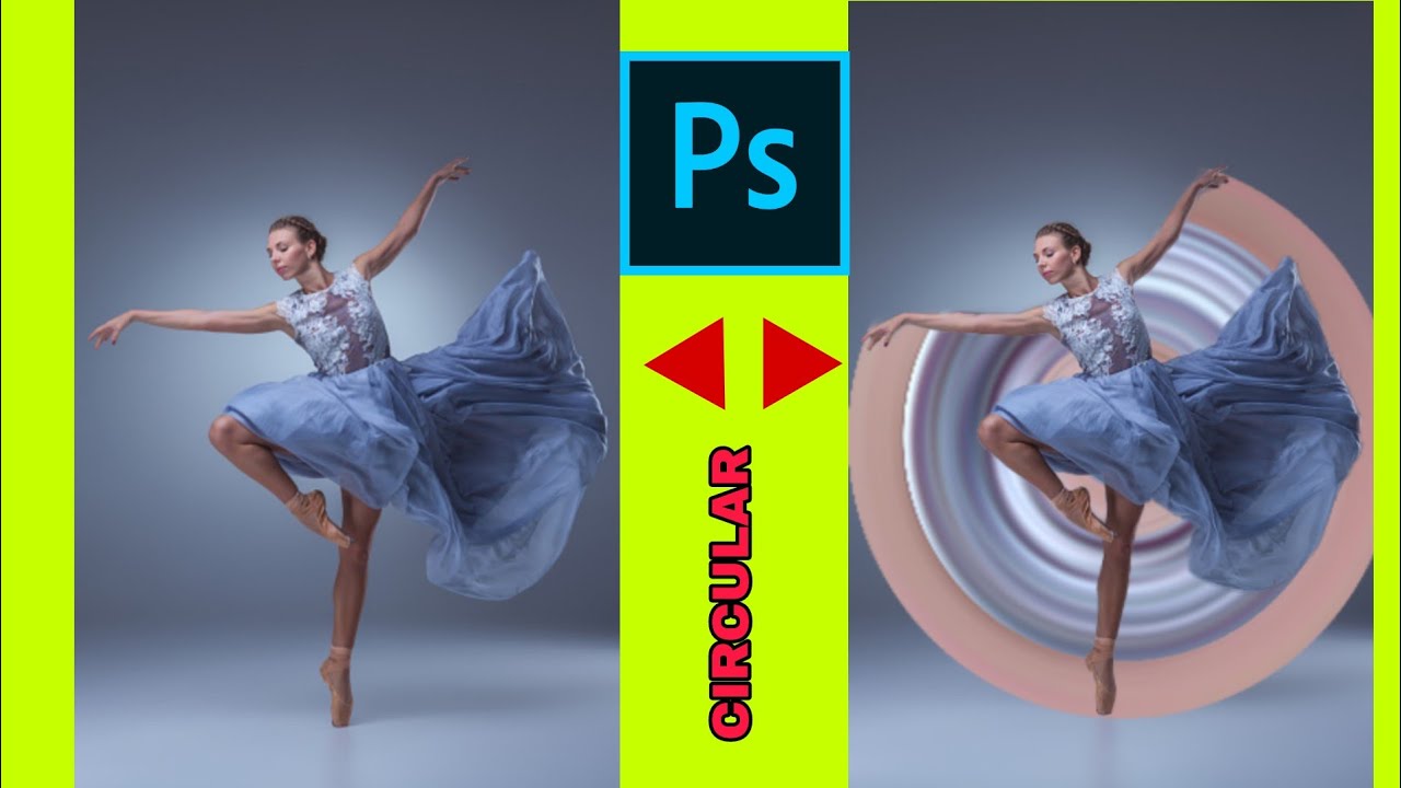 Curcular Effect On Photoshop #photoshop #graphicdesign #effect - YouTube