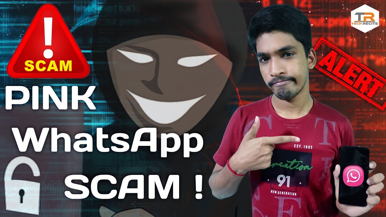 PINK WHATSAPP SCAM ⚠️ New WhatsApp Scam 🔴 #scam #pinkwhatsapp - YouTube