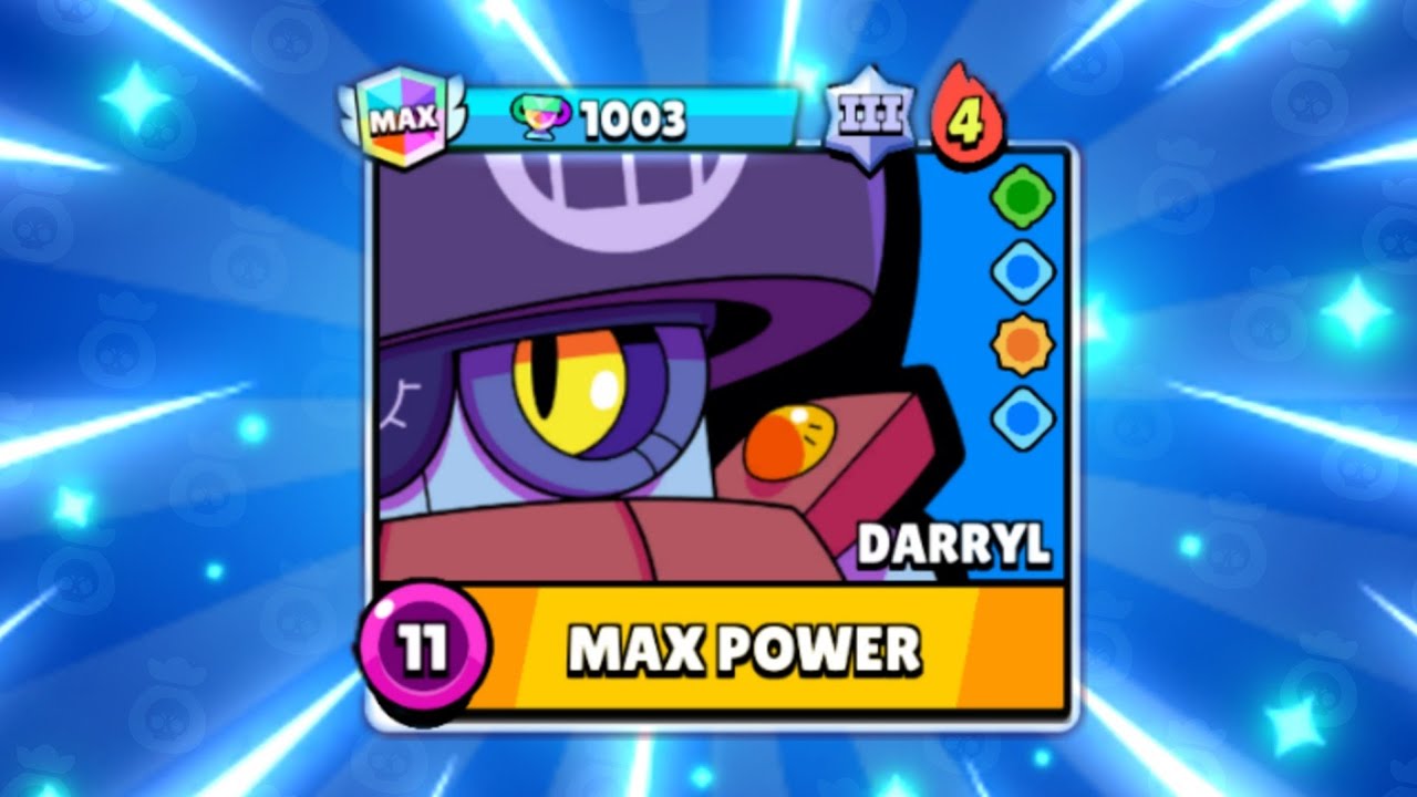 MAX TIER Darryl (Rank 50 Darryl Push) - YouTube