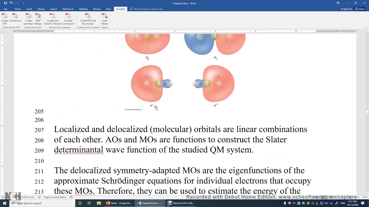 24 6 Delocalized vs Localized MO - YouTube