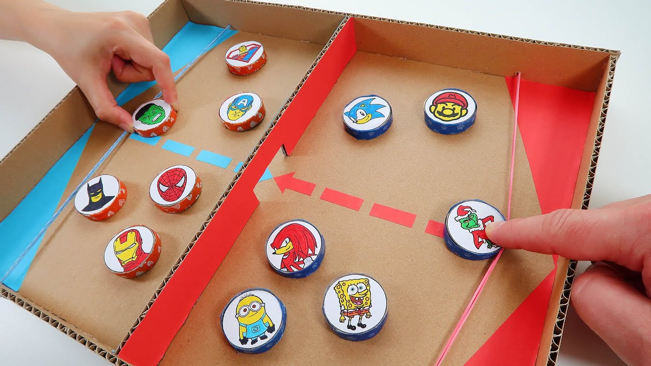 Easy Game You Can Do at Home from Cardboard. Amazing Cardboard game ...