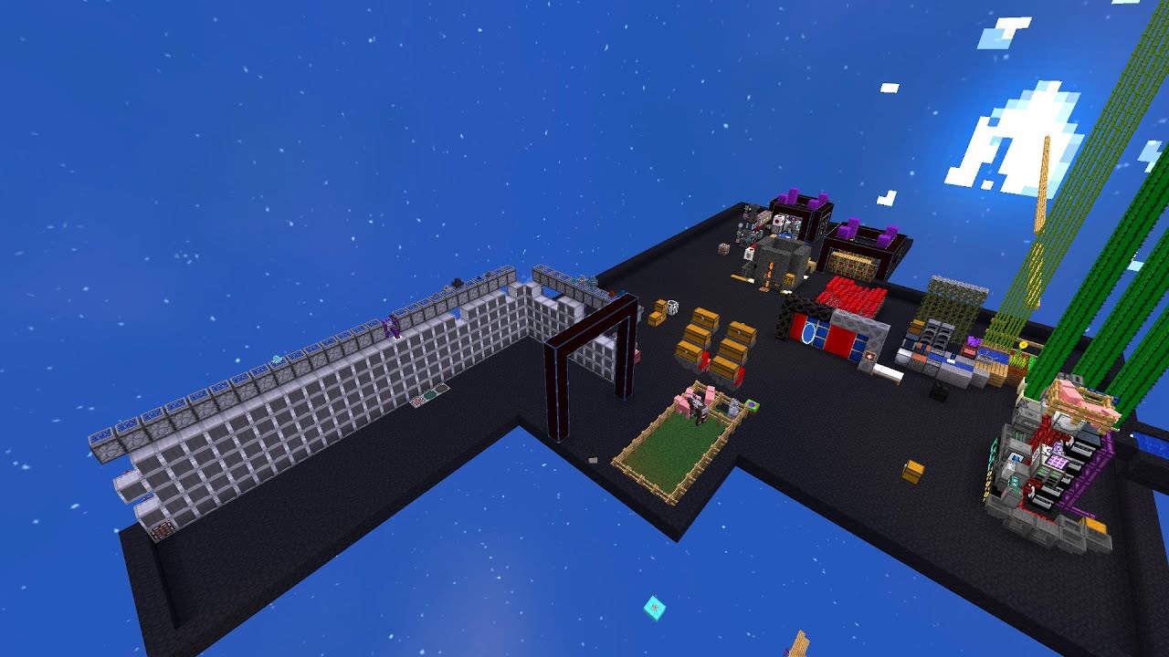 Redoing The ENTIRE Base! 3/26/21 Sky Factory 4 #7 Modded Minecraft ...