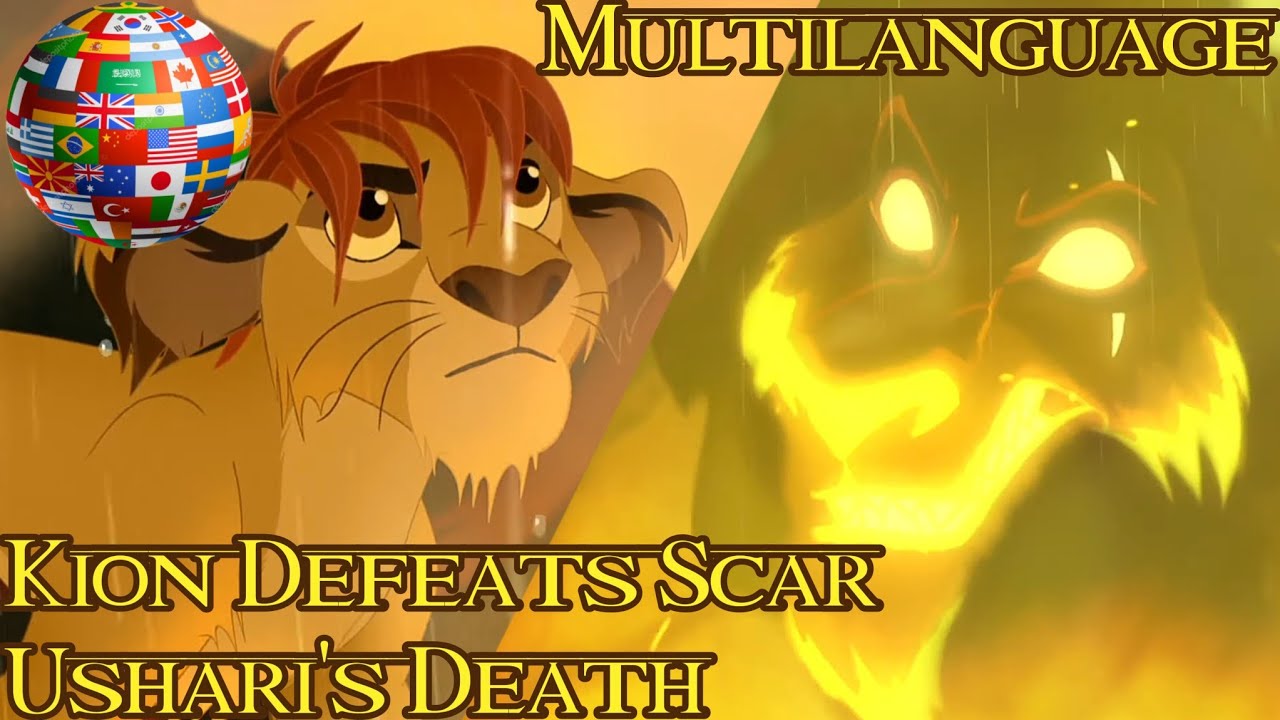The Lion Guard | Kion Defeats Scar + Ushari's Death - Multilanguage ...