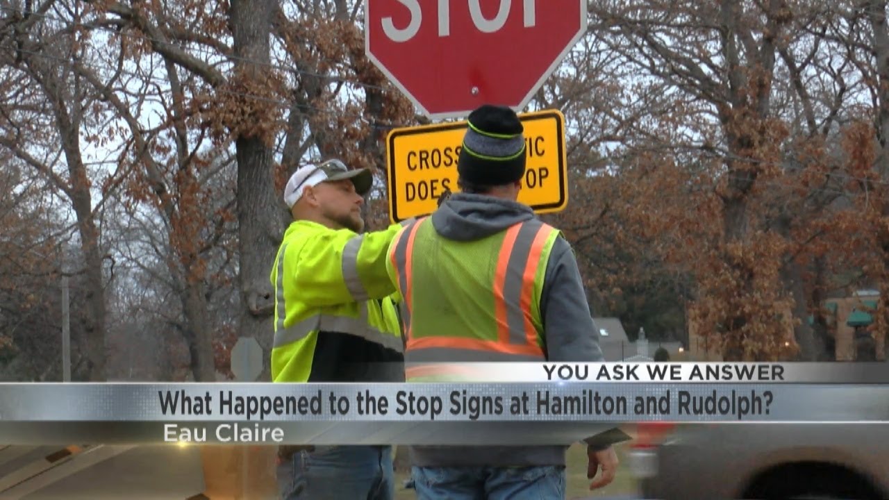 You Ask, We Answer: What happened to the stop signs on Rudolph and ...