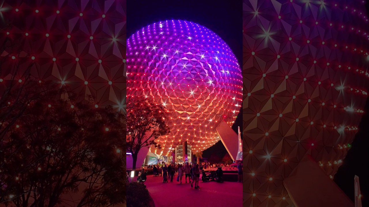 Epcot Beacon of Lights #disneyworld #waltdisneyworld #epcot # ...