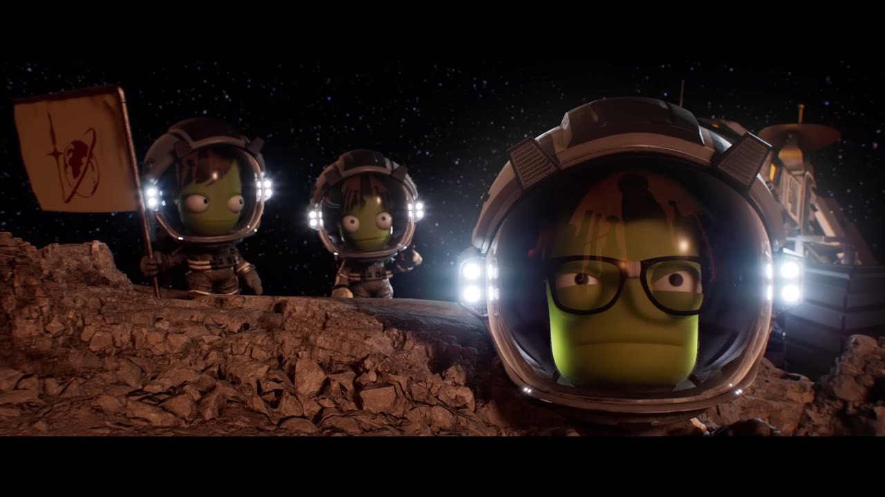 KSP 2 capsule reentry and landing - YouTube