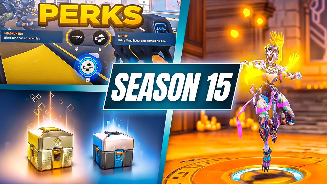TODO LO QUE VIENE EN LA SEASON 15 DE OVERWATCH 2 - YouTube