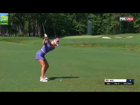 Michelle Wie's Best Golf Shots - YouTube