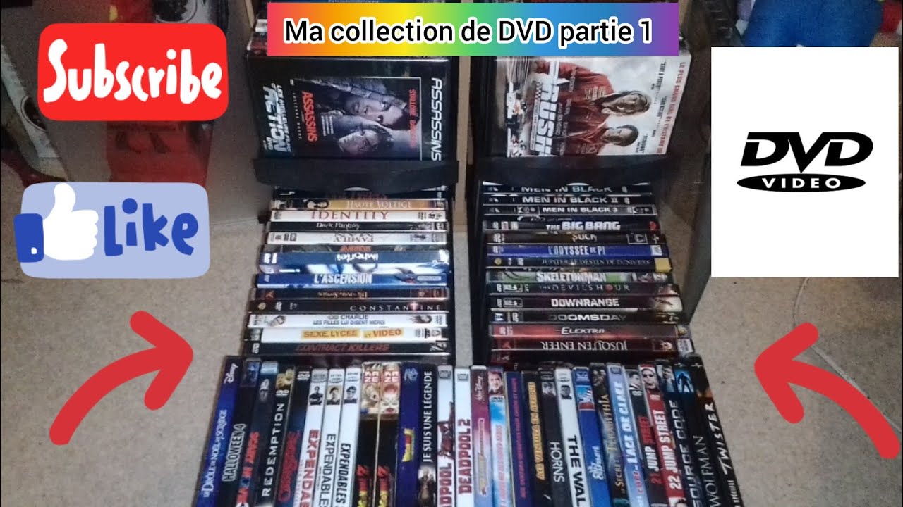Ma collection de DVD partie 1 - YouTube