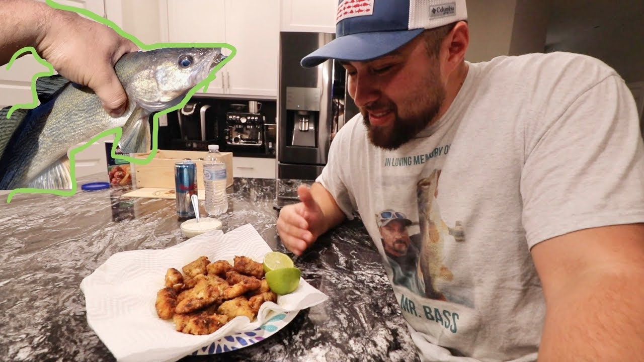 First time eating WALLEYE! DID I LIKE IT? (Catch, Clean, Cook!) - YouTube