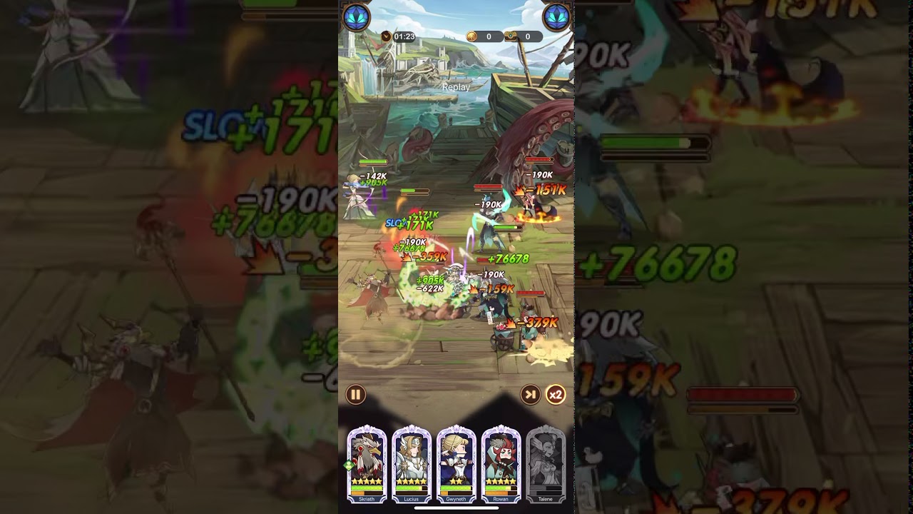 Afk Arena, 30-20, Desert Storm, Skriath - YouTube