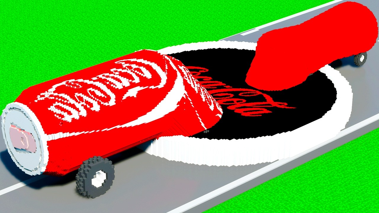 Can SPRUNKI Survive the COCA COLA PORTAL in Teardown? - YouTube