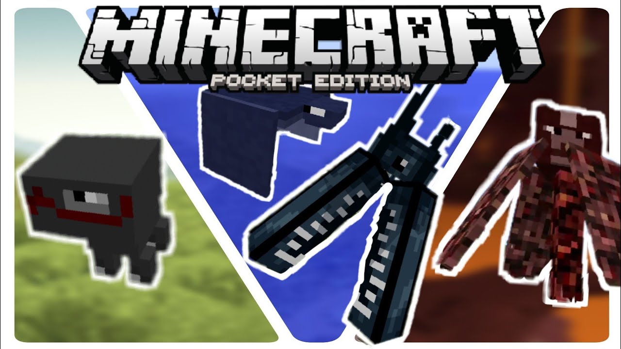 Minecraft 1.14 New Mobs In MCPE!!! (1.14 New Mobs Concept) | Minecraft ...