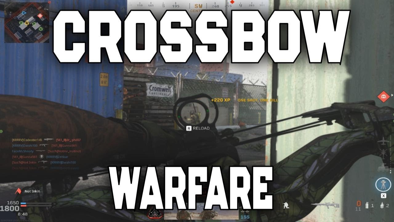 Modern Warfare Multiplayer - CROSSBOW WARFARE! (Team Defender ...