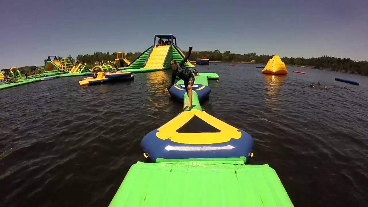 Coolum Aqua Park Jan 2016 - YouTube
