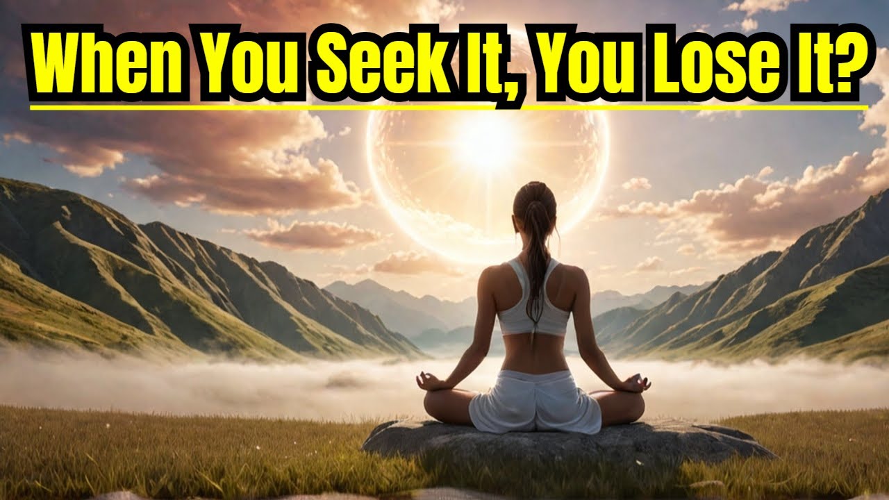 When You Seek It, You Lose It? The Zen Secret to Letting Go - YouTube