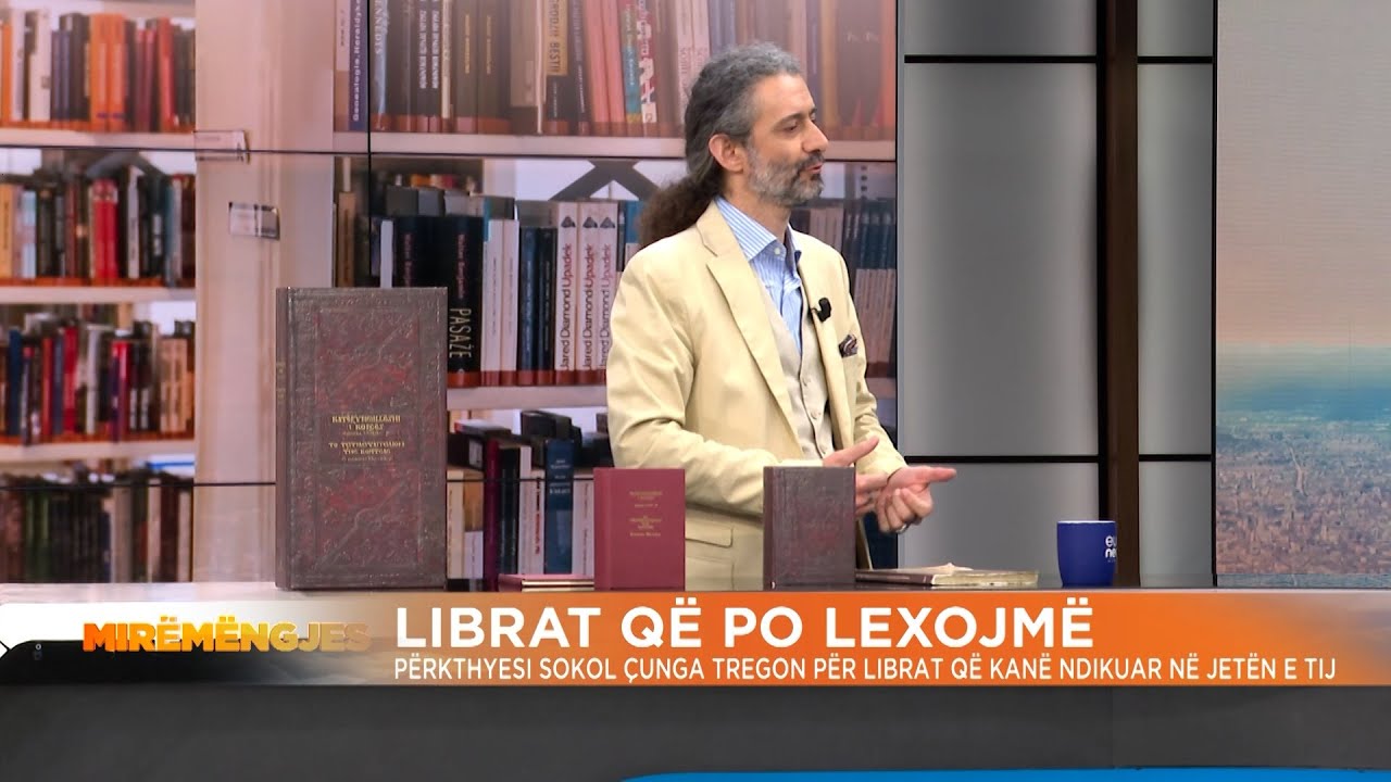Sugjerime librash nga përkthyesi Sokol Cunga - YouTube