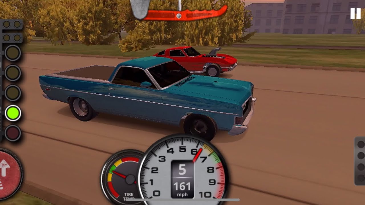 Heads up no limits drag racing 2 steel body cars races - YouTube