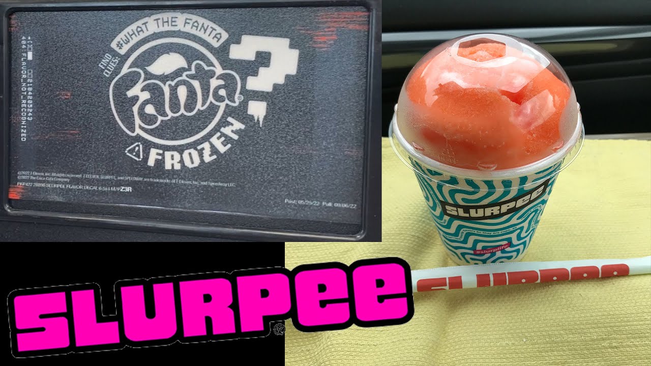 What The Fanta? Trying The Mystery Fanta Slurpee from Speedway / 7 ...
