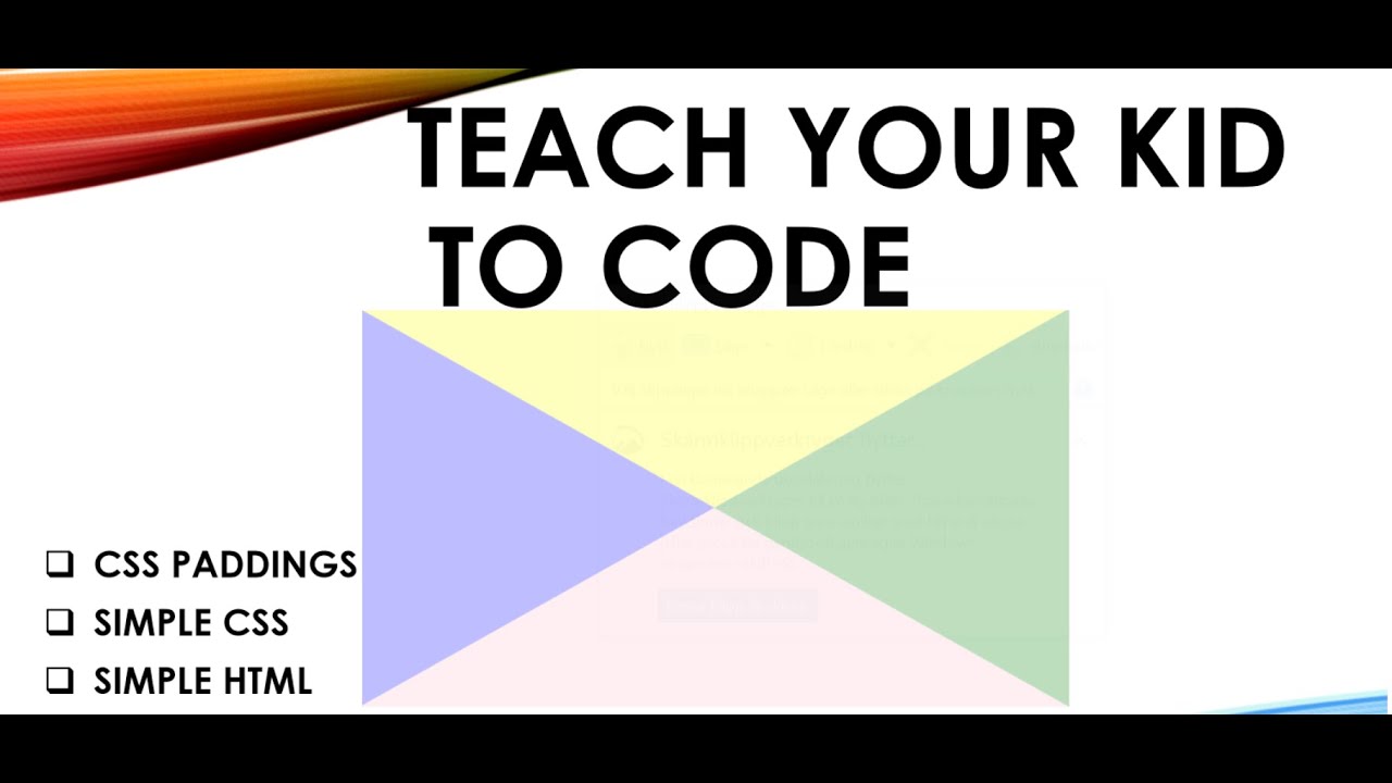 CSS PADDING - FOR KIDS - YouTube