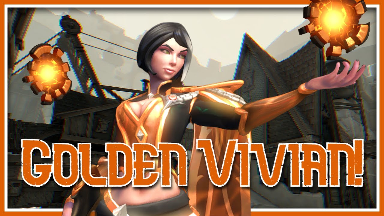 This Vivian Build is ACTUALLY FUN!? - Paladins Golden Vivian Gameplay ...