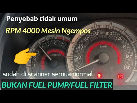 Avanza/xenia RPM 4000 mesin ngempos LOYO. Penyebabnya tidak umum. - YouTube