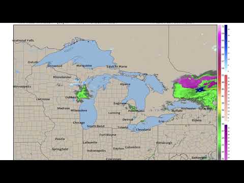 Michigan Weather Forecast  - Wednesday, January 24, 2024