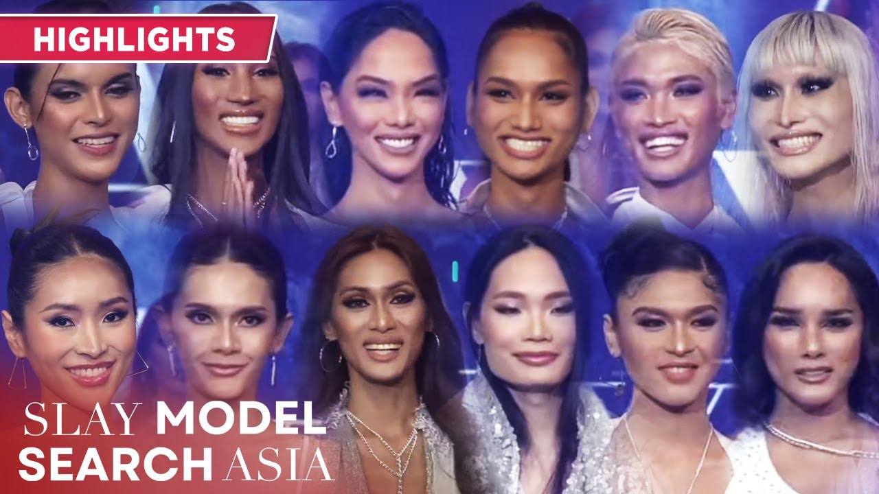 Find out who made it to the Top 12 of SLAY Model Search Asia! - YouTube
