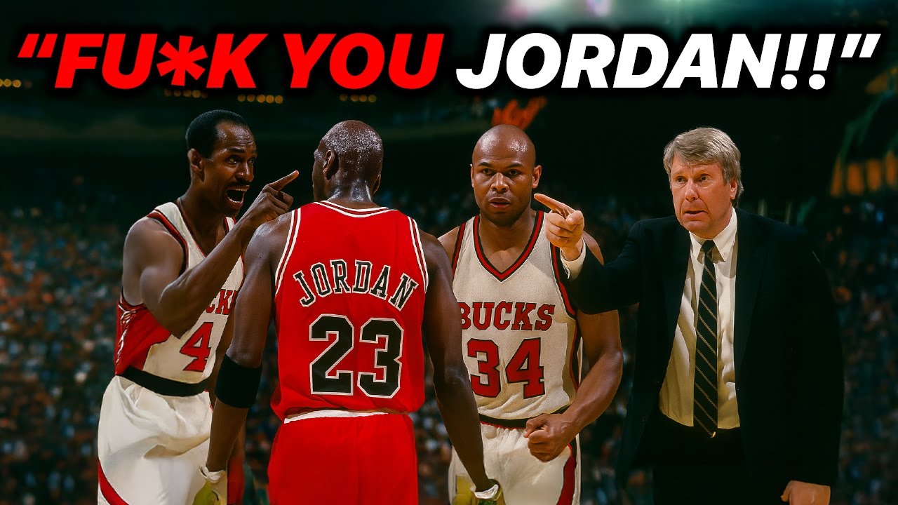 The Day ROOKIE Michael Jordan DESTROYED Sidney Moncrief, Terry Cummings ...