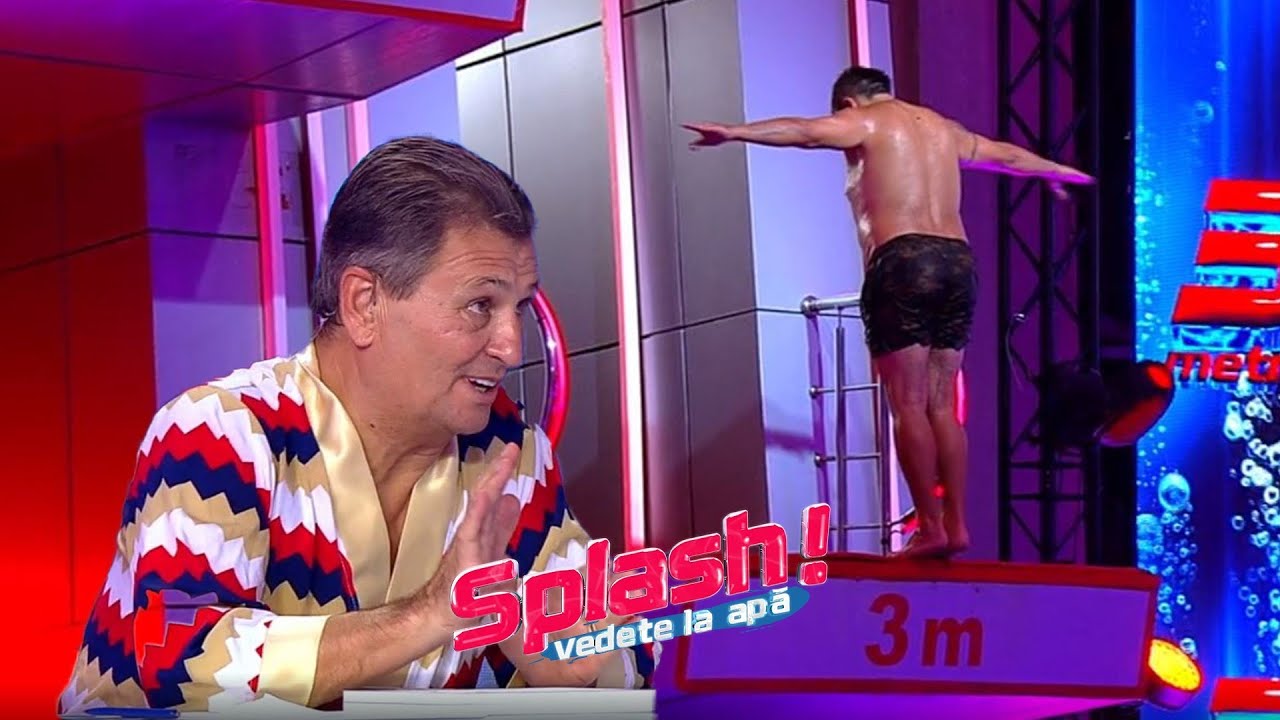 Edi Stancu a făcut o surpriză frumoasă în finala Splash! Vedete la apă ...