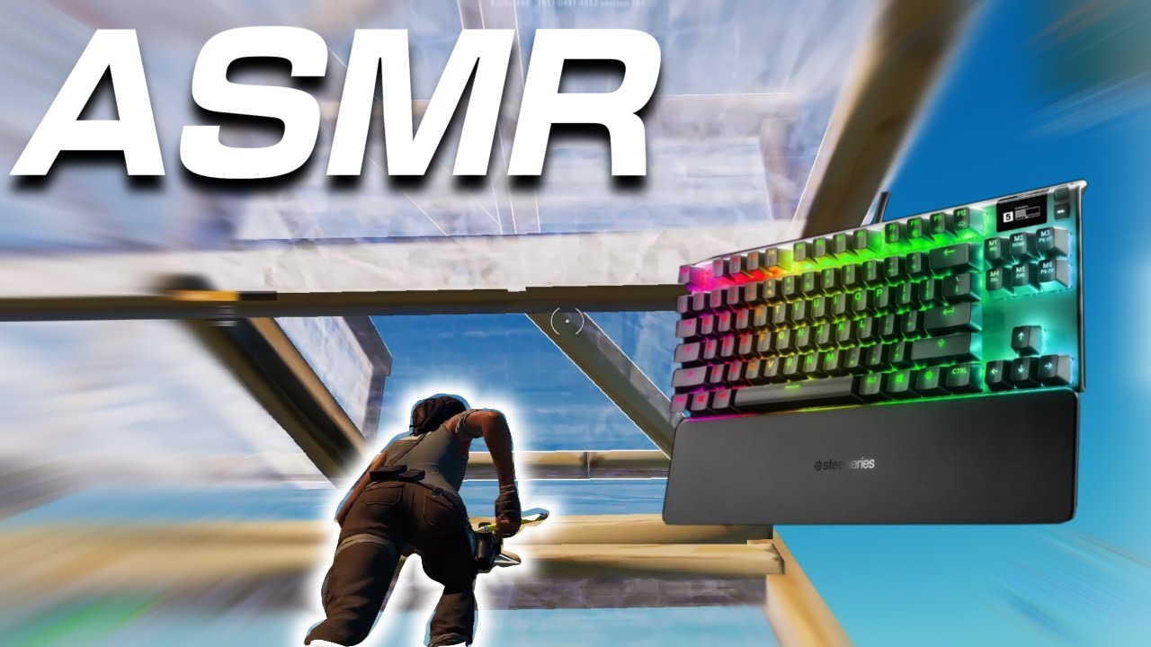 Steelseries Apex Pro TKL ASMR Chill😴Satisfying Free Build Gameplay🤩 ...