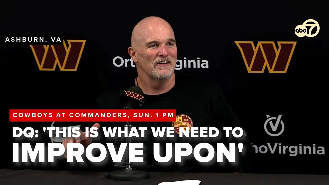 Commanders prepare for Cowboys midway through Dallas Week - YouTube