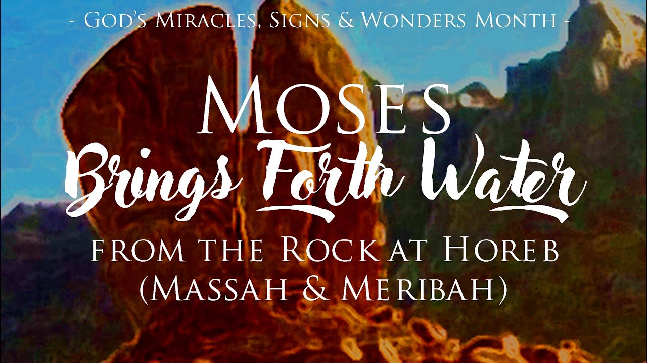 Daily Scripture - Exodus 17:2‭-‬7 - Moses Brings Forth Water from the ...