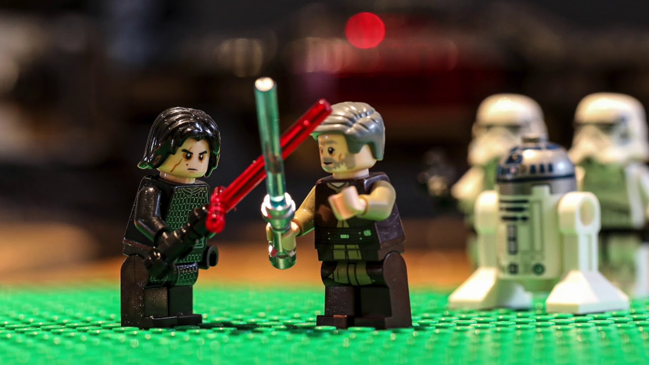 Lego Star Wars stop motion "The Battle" - YouTube