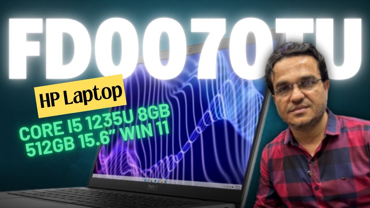 Laptop HP🔥Core i5 1235U !! UNBOXING & review, FD0070TU #Laptop#Kolkata# ...