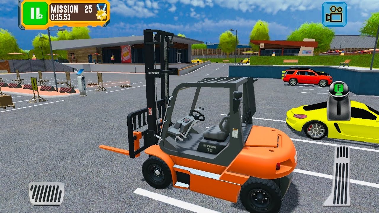 Fork Lift Box Sifiting Simulator 3D Park in Warehouse- Truck Driver ...