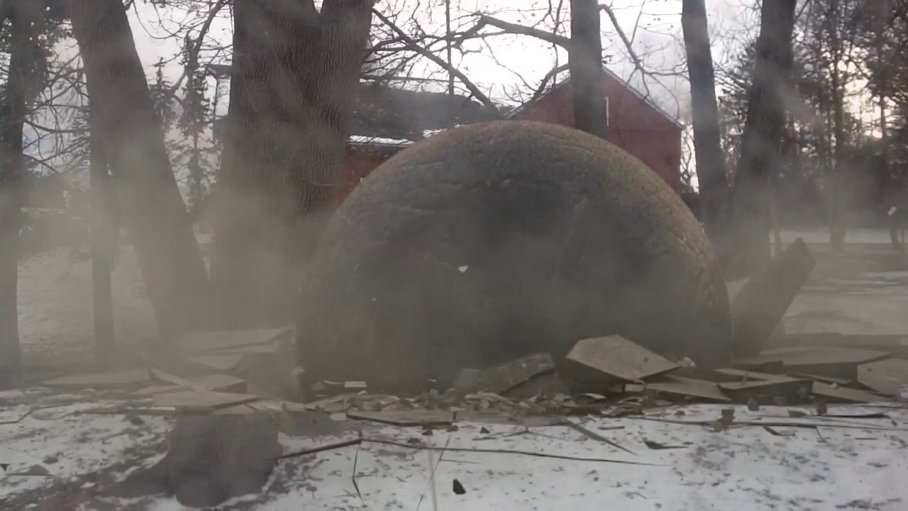 Giant Rock Falls From Outer Space!!!!! (REAL FOOTAGE) - YouTube