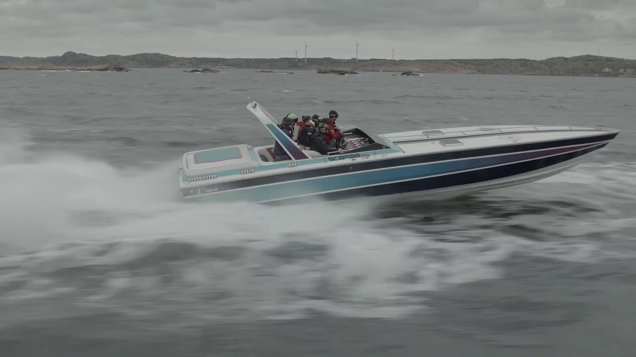 Scarab 38 – originalbåten från Miami Vice! - YouTube