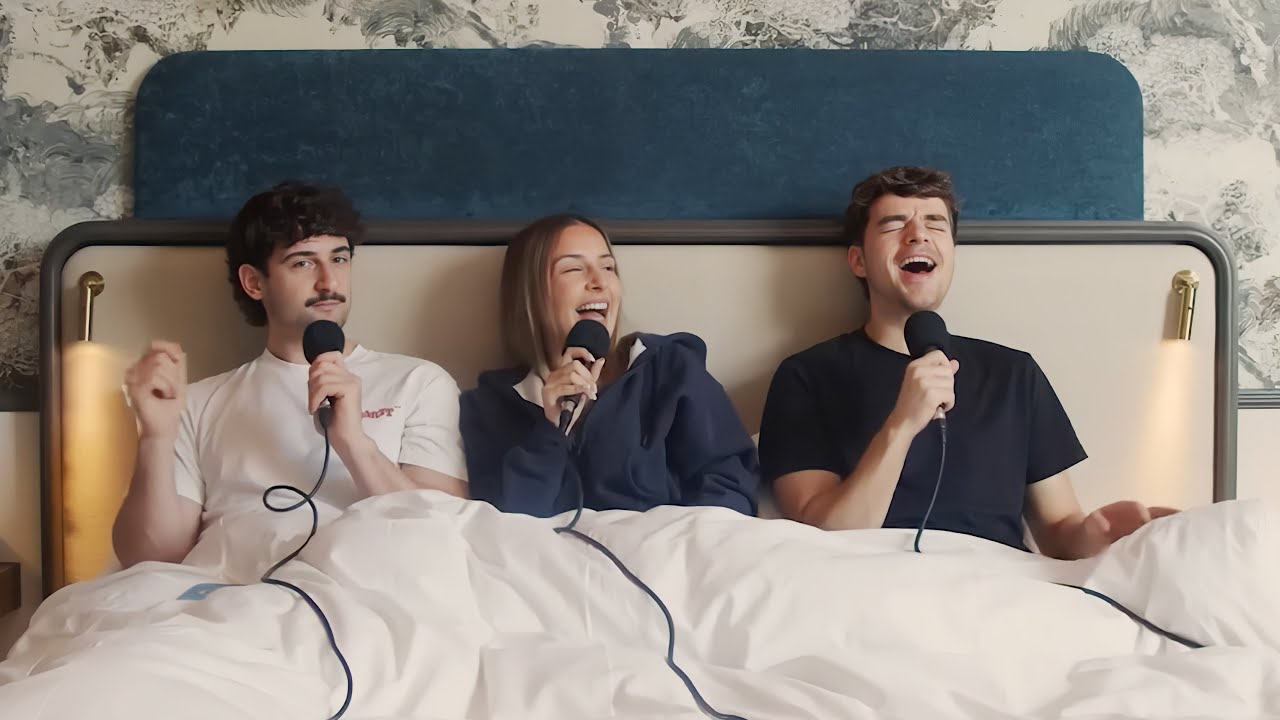 Liv gets cosy with Bach and Arthur - YouTube