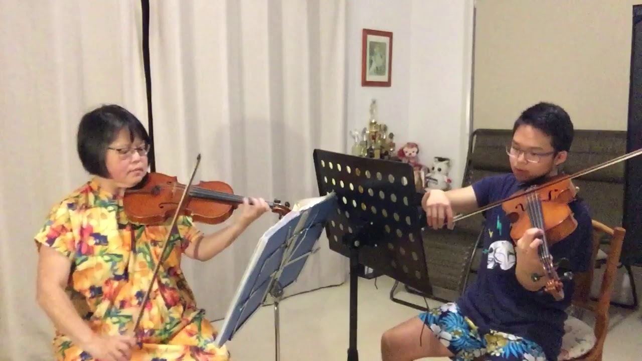 Beethoven Violin Viola Duet No.1 (1st Mvmt) - YouTube