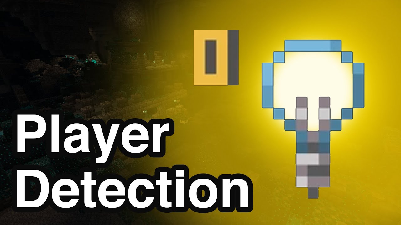 Minecraft Player Detection With Light Blocks (1.17-1.20.1+) - YouTube