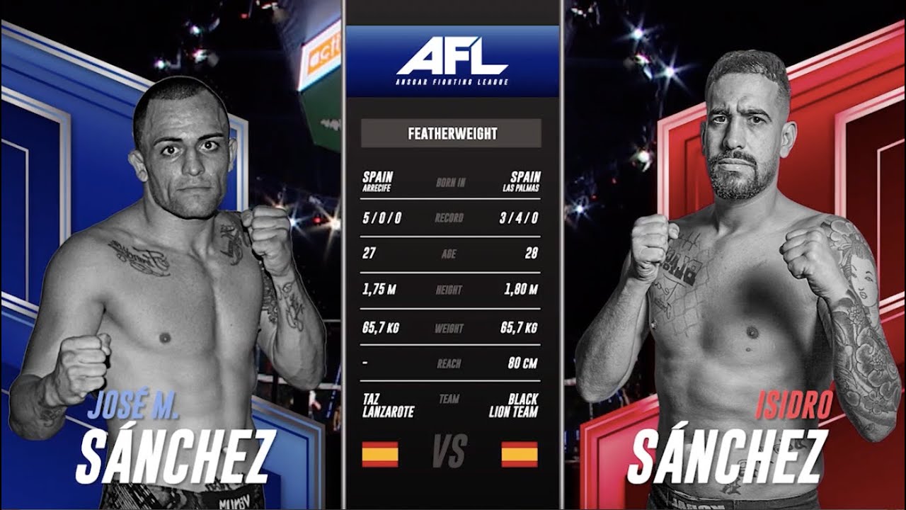 AFL 14 | JOSE SANCHEZ VS ISIDRO SANCHEZ - YouTube