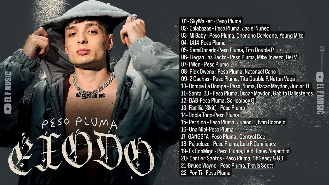 Se Filtra el Tracklist de "EXODO" de Peso Pluma 🚨 - YouTube Music
