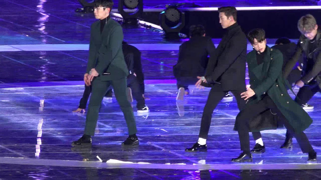 171104 평창드림콘서트 BAP wake me up(영재focus) - YouTube