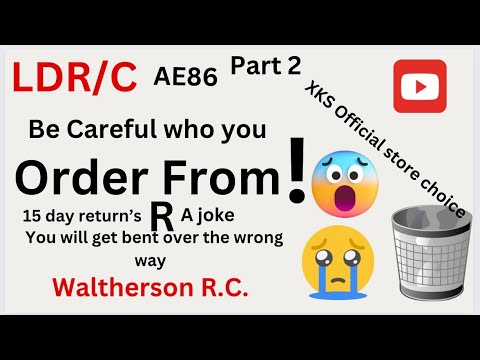 LDRC ae86 v1 & v3 - YouTube