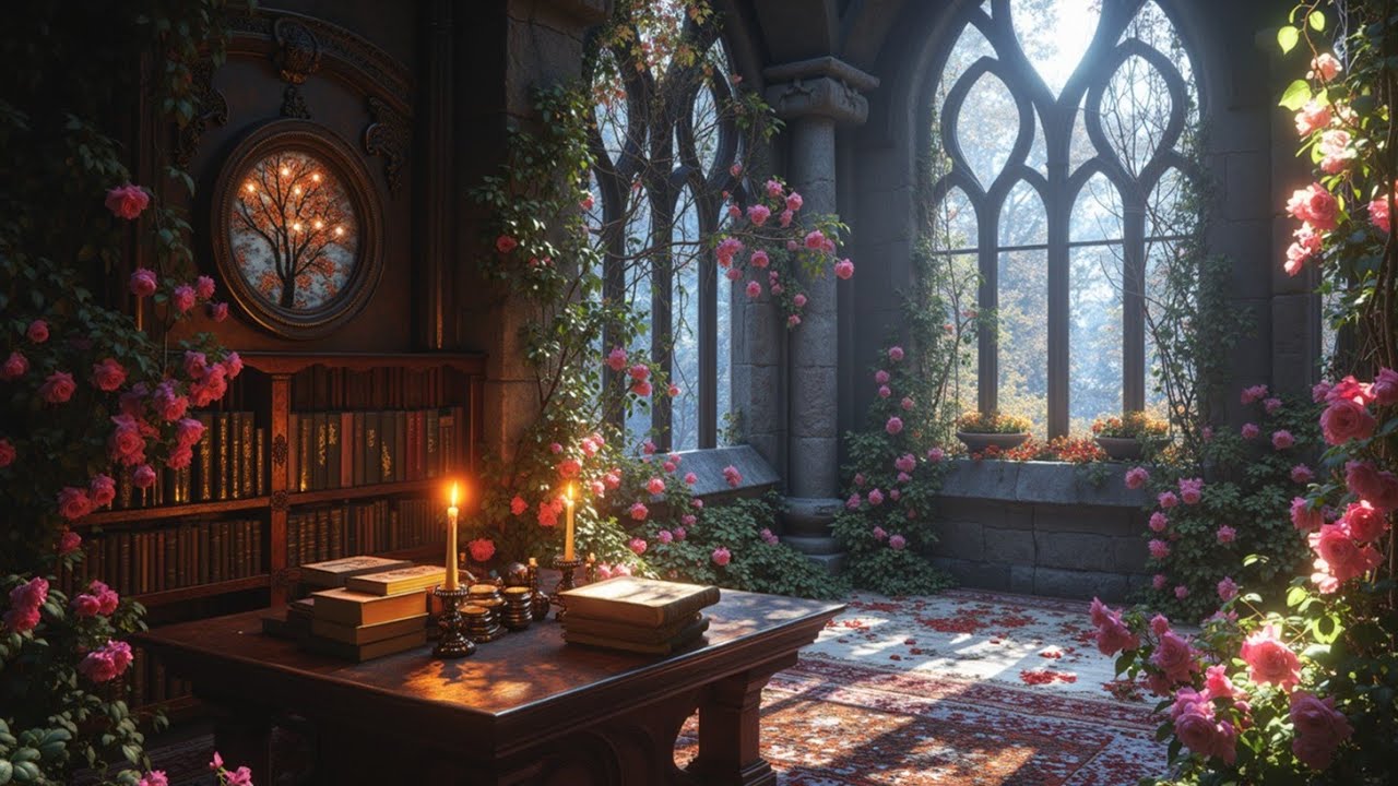 Gothic Library Melodies: Dark Piano to Feel Free, Perfect for Haunted ...