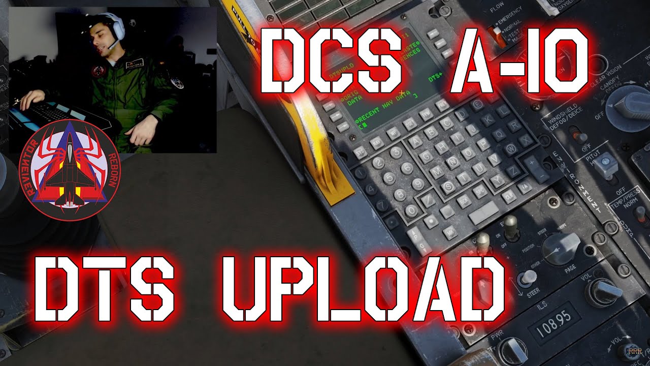 DCS A10 - NAV DTSUPLOAD MENU - YouTube