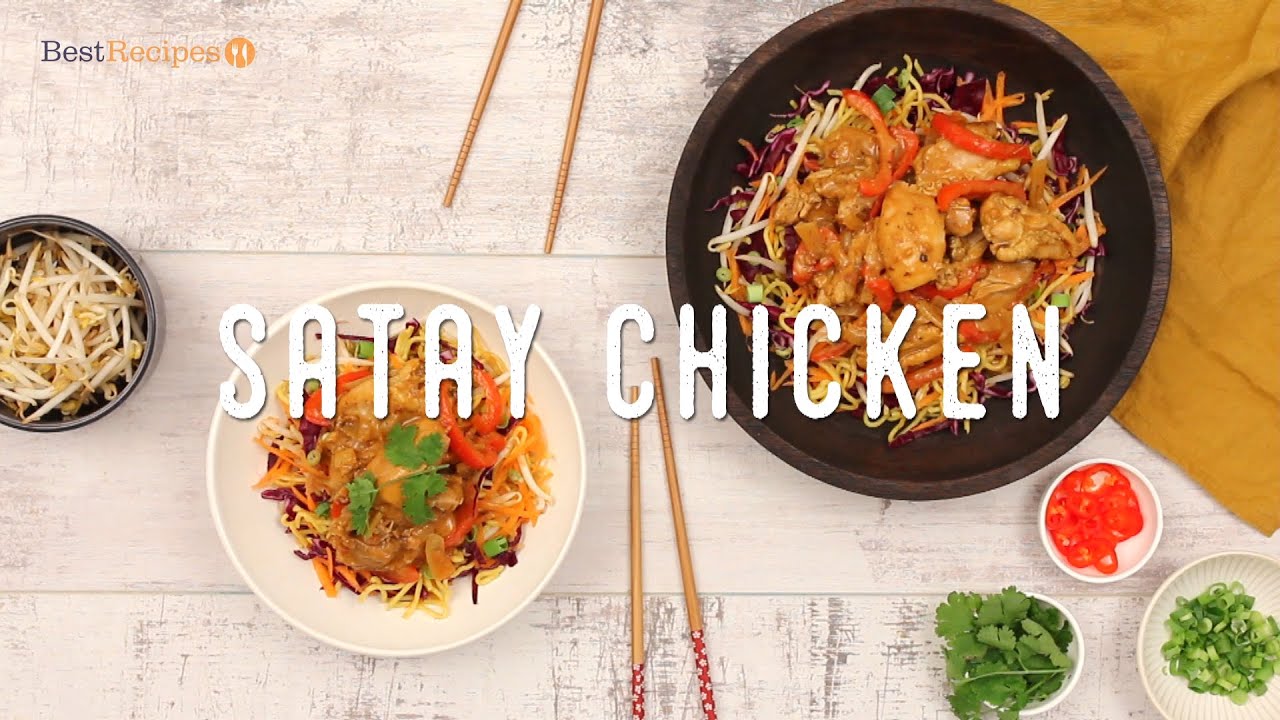 How to make super easy satay chicken | Australia's Best Recipes - YouTube