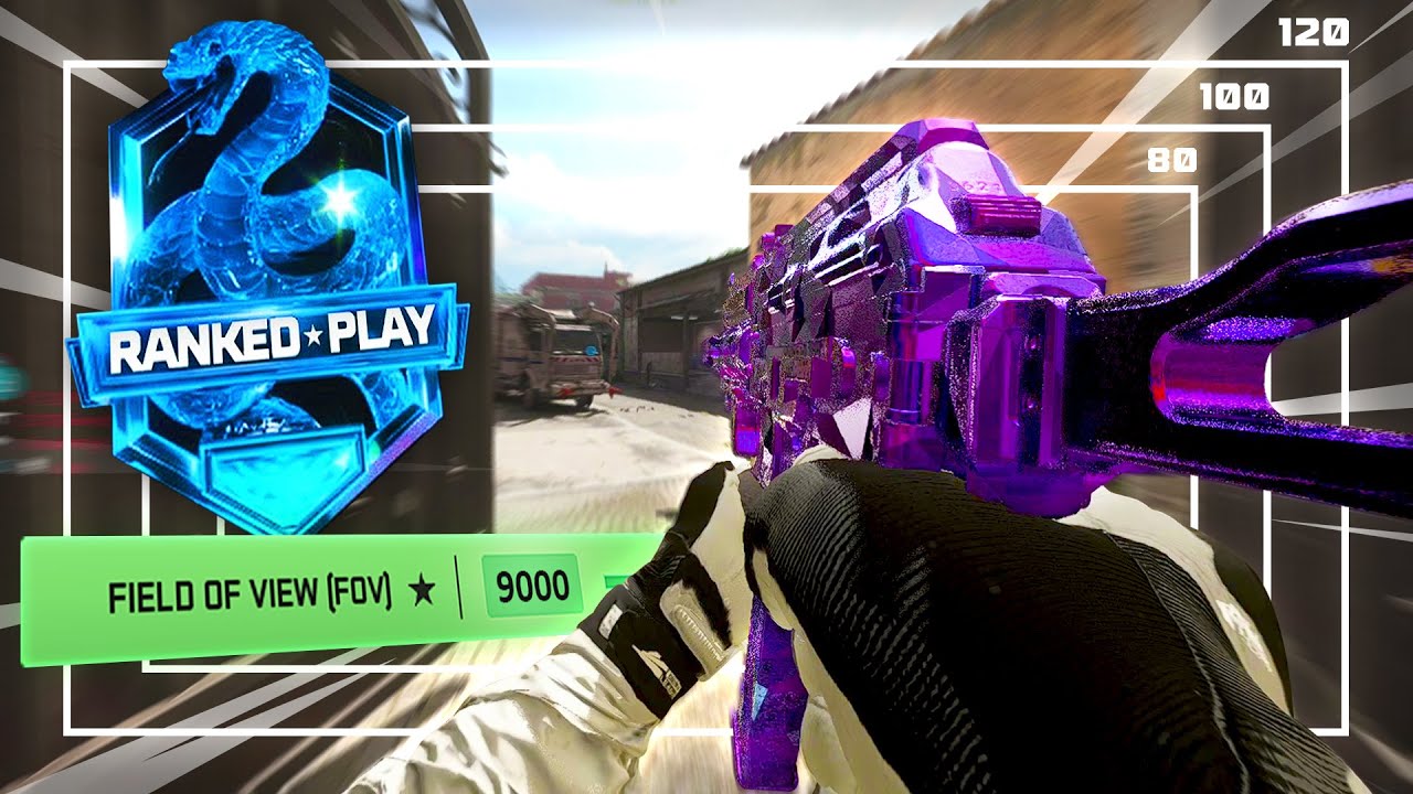 playing on MAX FOV SETTINGS in RANKED PLAY... (CALL OF DUTY MODERN ...