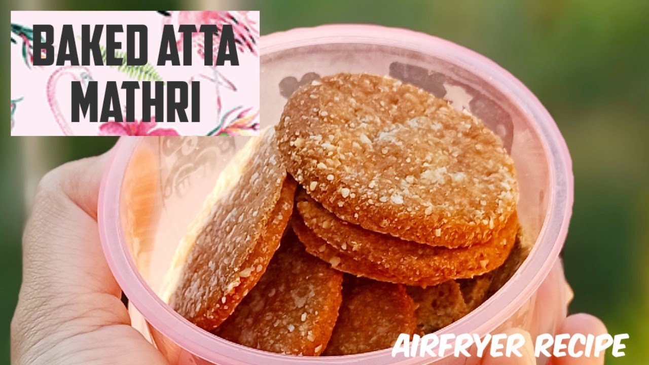 Baked Atta Mathri Recipe | Healthy Meethi Mathri Punjabi Gur ki Mathri ...